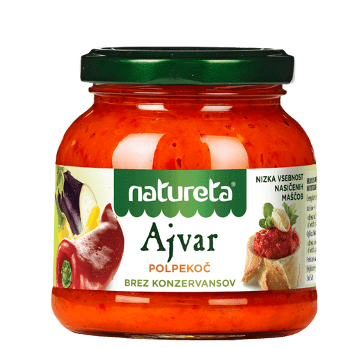AJVAR Semi picante (Aivar - Salsa de pimentón) NATURETA - Estrella Gourmet